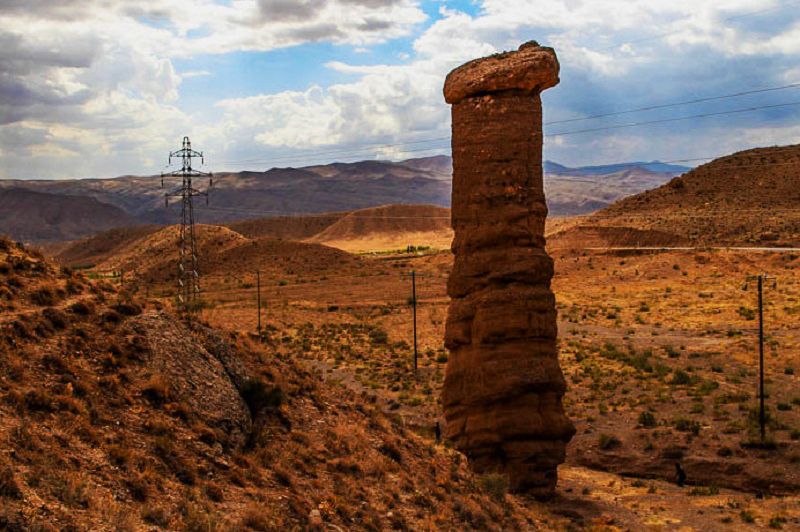دودکش جن و تخت دیو در ماهنشان زنجان عکس های فرسایش فوق العاده اش